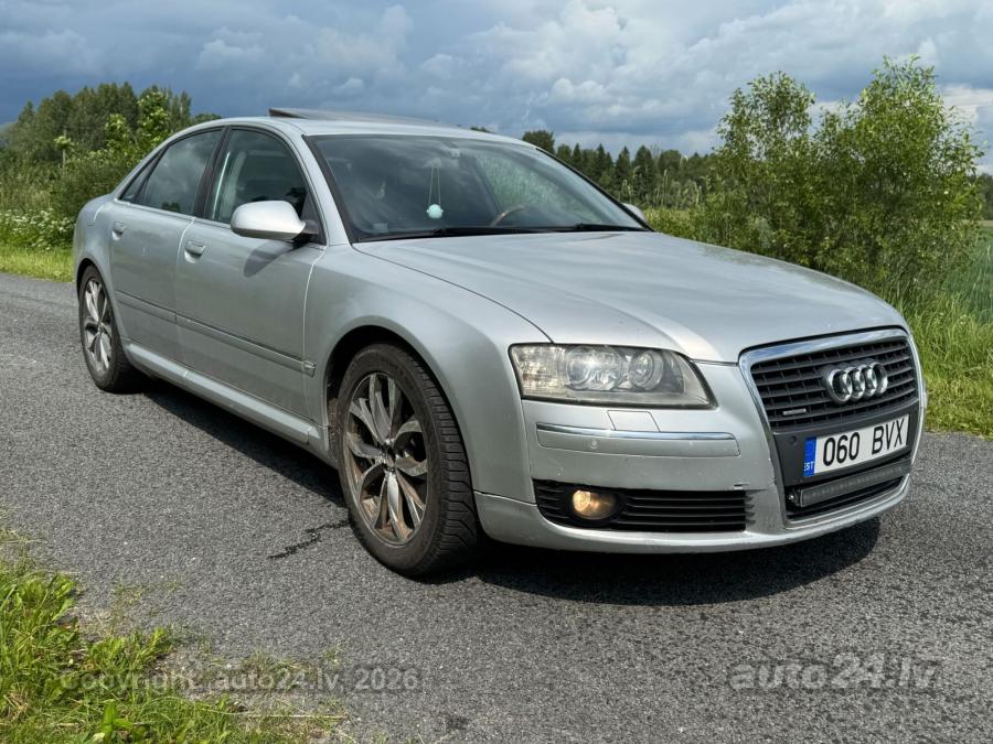 Pelēks Audi A8 2007 Viljandi, ar dzinēja tilpumu 3.00 L un nobraukumu 477 tūkst. km par 3300 €, foto 6 vietnē AUTOMOTO.COM.LV