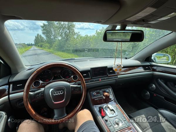 Grey Audi A8 2007 in Viljandi, with an engine capacity of 3.00 L and mileage of 477 thousand km for 3300 €, photo 8 on AUTOMOTO.COM.LV