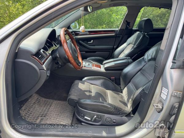 Grey Audi A8 2007 in Viljandi, with an engine capacity of 3.00 L and mileage of 477 thousand km for 3300 €, photo 9 on AUTOMOTO.COM.LV