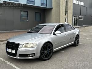 Grey Audi A8 2007 in Riga, with an engine capacity of 4.20 L and mileage of 417 thousand km for 6800 €, photo  on AUTOMOTO.COM.LV