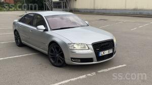 Grey Audi A8 2007 in Riga, with an engine capacity of 4.20 L and mileage of 417 thousand km for 6800 €, photo 5 on AUTOMOTO.COM.LV