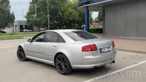Grey Audi A8 2007 in Riga, with an engine capacity of 4.20 L and mileage of 417 thousand km for 6800 €, photo 8 on AUTOMOTO.COM.LV