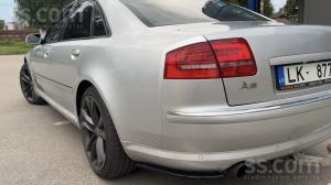 Grey Audi A8 2007 in Riga, with an engine capacity of 4.20 L and mileage of 417 thousand km for 6800 €, photo 10 on AUTOMOTO.COM.LV