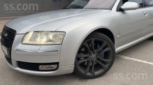 Grey Audi A8 2007 in Riga, with an engine capacity of 4.20 L and mileage of 417 thousand km for 6800 €, photo 12 on AUTOMOTO.COM.LV