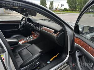 Grey Audi A8 2007 in Riga, with an engine capacity of 4.20 L and mileage of 417 thousand km for 6800 €, photo 15 on AUTOMOTO.COM.LV