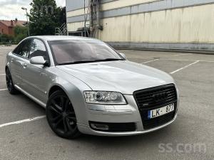 Grey Audi A8 2007 in Riga, with an engine capacity of 4.20 L and mileage of 417 thousand km for 6800 €, photo 22 on AUTOMOTO.COM.LV