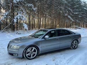 Pelēks Audi A8 2008 Viļņa, ar dzinēja tilpumu 4.20 L un nobraukumu 249 tūkst. km par 5690 €, foto 6 vietnē AUTOMOTO.COM.LV