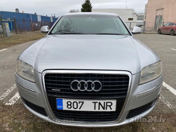 Pelēks Audi A8 2008 Tallina, ar dzinēja tilpumu 3.00 L un nobraukumu 343 tūkst. km par 8000 €, foto 1 vietnē AUTOMOTO.COM.LV