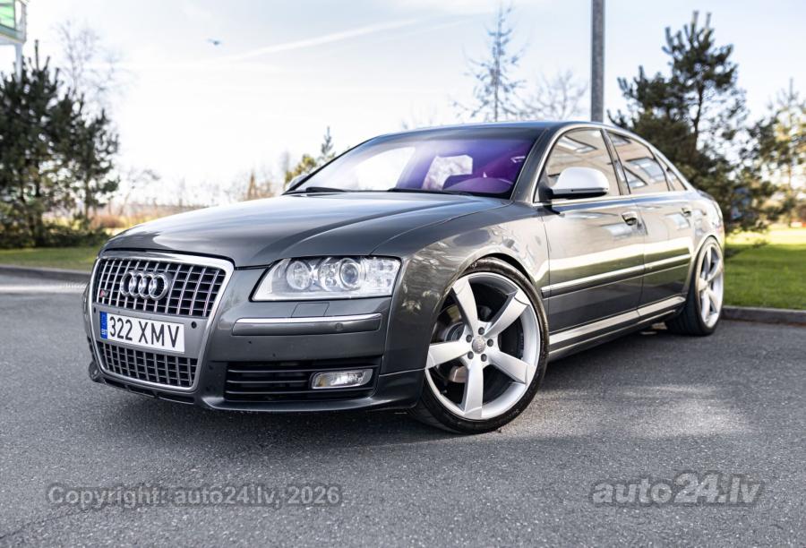 Pelēks Audi A8 2008 Tallina, ar dzinēja tilpumu 3.00 L un nobraukumu 406 tūkst. km par 7599 €, foto 4 vietnē AUTOMOTO.COM.LV