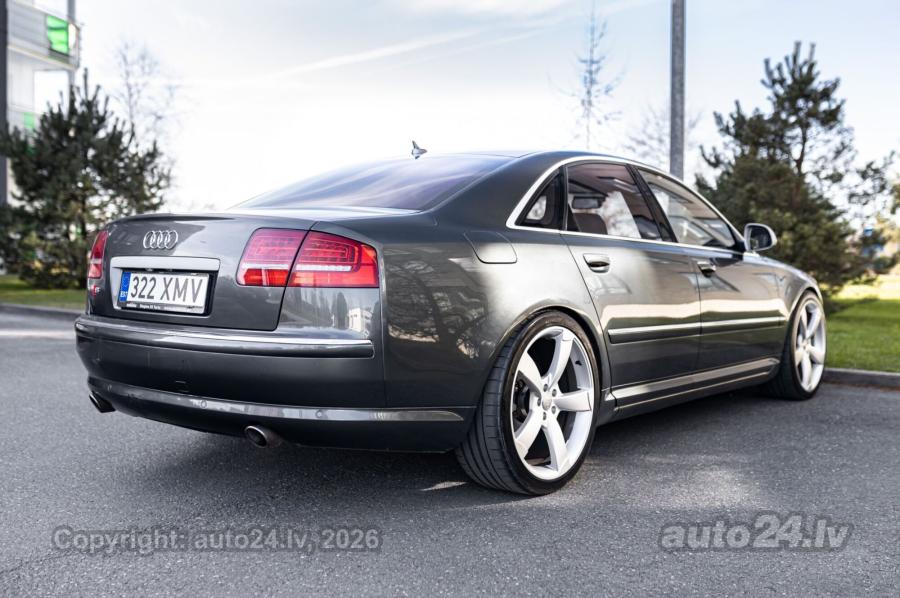 Pelēks Audi A8 2008 Tallina, ar dzinēja tilpumu 3.00 L un nobraukumu 406 tūkst. km par 7599 €, foto 7 vietnē AUTOMOTO.COM.LV