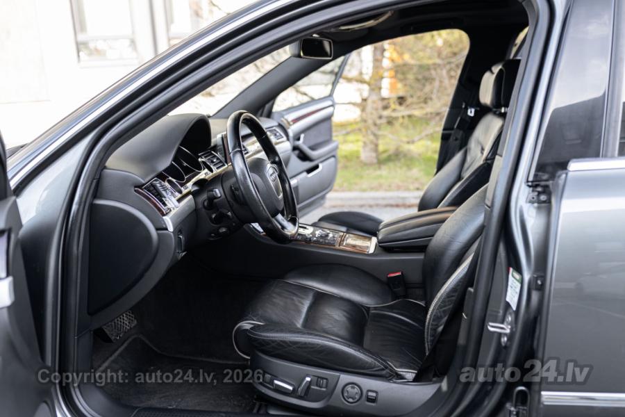 Pelēks Audi A8 2008 Tallina, ar dzinēja tilpumu 3.00 L un nobraukumu 406 tūkst. km par 7599 €, foto 11 vietnē AUTOMOTO.COM.LV