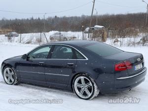 Grey Audi A8 2008 in Tallinn, with an engine capacity of 3.00 L and mileage of 417 thousand km for 7900 €, photo 14 on AUTOMOTO.COM.LV