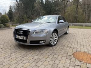 Grey Audi A8 2008 in Saldus, with an engine capacity of 3.00 L and mileage of 449 thousand km for 6500 €, photo  on AUTOMOTO.COM.LV