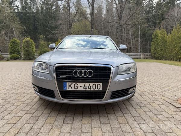 Pelēks Audi A8 2008 Saldus, ar dzinēja tilpumu 3.00 L un nobraukumu 449 tūkst. km par 6500 €, foto 6 vietnē AUTOMOTO.COM.LV