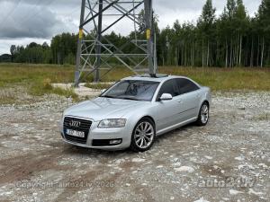 Grey Audi A8 2008 in Mustvee, with an engine capacity of 4.20 L and mileage of 370 thousand km for 4499 €, photo  on AUTOMOTO.COM.LV