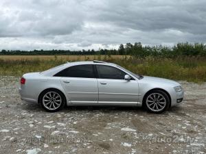 Pelēks Audi A8 2008 Mustvē, ar dzinēja tilpumu 4.20 L un nobraukumu 370 tūkst. km par 4499 €, foto 7 vietnē AUTOMOTO.COM.LV