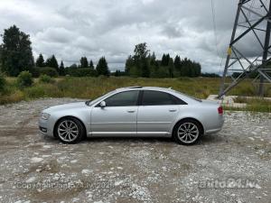Pelēks Audi A8 2008 Mustvē, ar dzinēja tilpumu 4.20 L un nobraukumu 370 tūkst. km par 4499 €, foto 8 vietnē AUTOMOTO.COM.LV