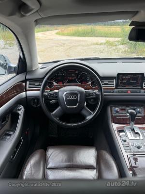 Pelēks Audi A8 2008 Mustvē, ar dzinēja tilpumu 4.20 L un nobraukumu 370 tūkst. km par 4499 €, foto 11 vietnē AUTOMOTO.COM.LV