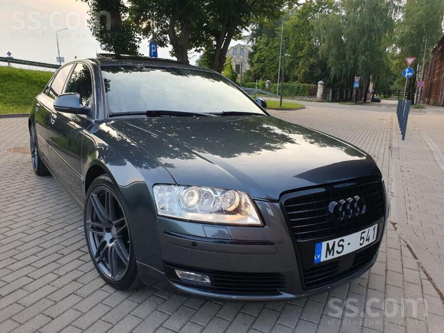 Pelēks Audi A8 2008 Daugavpils, ar dzinēja tilpumu 3.00 L un nobraukumu 0 tūkst. km par 6950 €, foto 3 vietnē AUTOMOTO.COM.LV