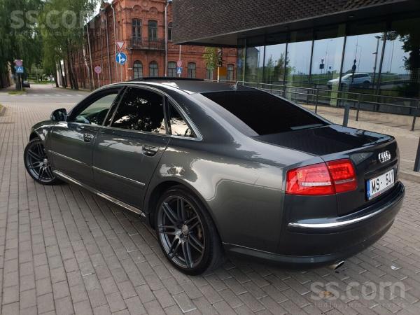 Pelēks Audi A8 2008 Daugavpils, ar dzinēja tilpumu 3.00 L un nobraukumu 0 tūkst. km par 6950 €, foto 4 vietnē AUTOMOTO.COM.LV