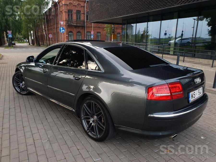 Pelēks Audi A8 2008 Daugavpils, ar dzinēja tilpumu 3.00 L un nobraukumu 0 tūkst. km par 6950 €, foto 5 vietnē AUTOMOTO.COM.LV