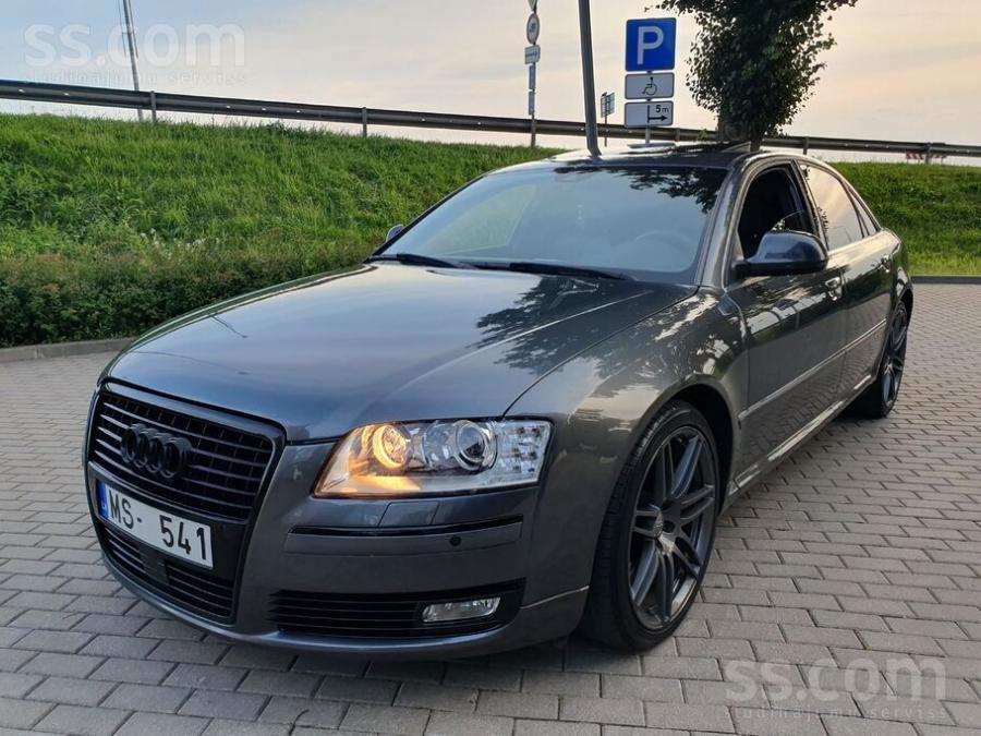 Pelēks Audi A8 2008 Daugavpils, ar dzinēja tilpumu 3.00 L un nobraukumu 0 tūkst. km par 6950 €, foto 7 vietnē AUTOMOTO.COM.LV