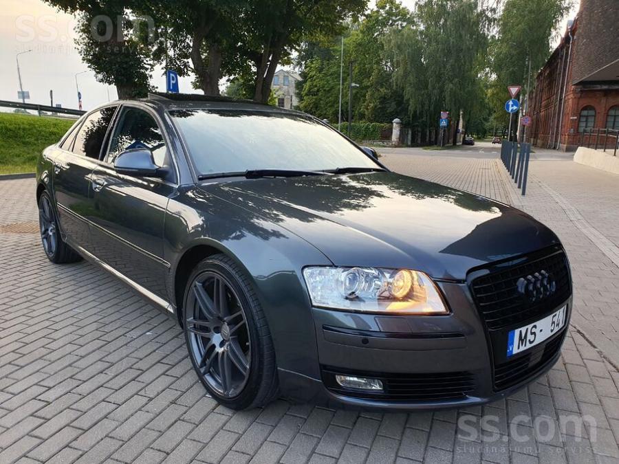 Pelēks Audi A8 2008 Daugavpils, ar dzinēja tilpumu 3.00 L un nobraukumu 0 tūkst. km par 6950 €, foto 8 vietnē AUTOMOTO.COM.LV