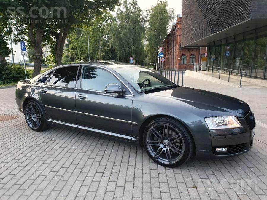 Pelēks Audi A8 2008 Daugavpils, ar dzinēja tilpumu 3.00 L un nobraukumu 0 tūkst. km par 6950 €, foto 9 vietnē AUTOMOTO.COM.LV