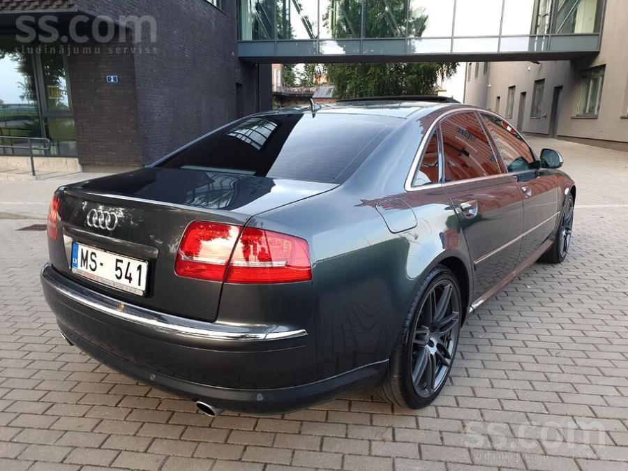 Pelēks Audi A8 2008 Daugavpils, ar dzinēja tilpumu 3.00 L un nobraukumu 0 tūkst. km par 6950 €, foto 11 vietnē AUTOMOTO.COM.LV