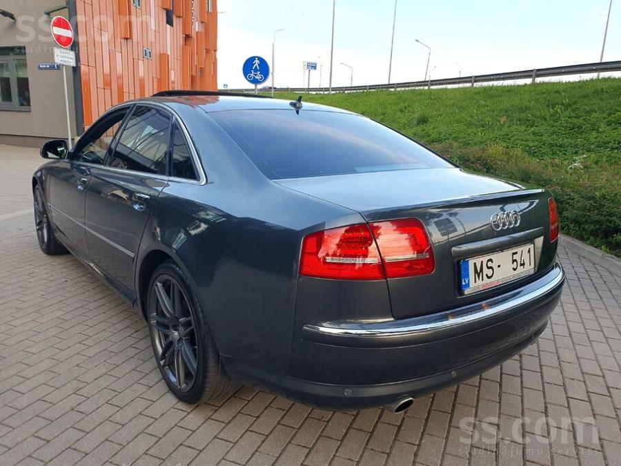 Pelēks Audi A8 2008 Daugavpils, ar dzinēja tilpumu 3.00 L un nobraukumu 0 tūkst. km par 6950 €, foto 13 vietnē AUTOMOTO.COM.LV