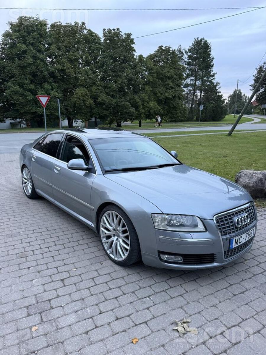 Pelēks Audi A8 2008 Rīga, ar dzinēja tilpumu 3.00 L un nobraukumu 446 tūkst. km par 6500 €, foto 3 vietnē AUTOMOTO.COM.LV