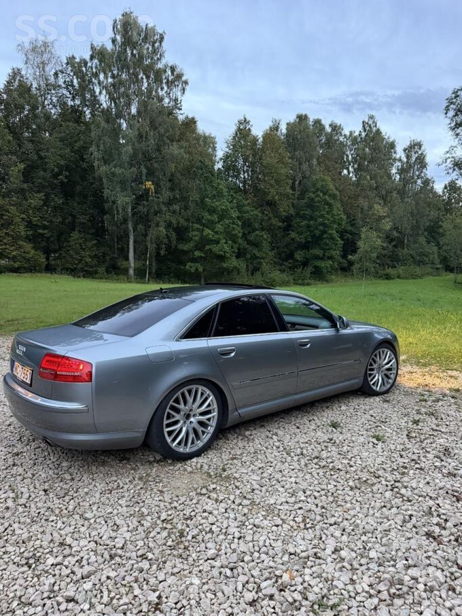 Pelēks Audi A8 2008 Rīga, ar dzinēja tilpumu 3.00 L un nobraukumu 446 tūkst. km par 6500 €, foto 6 vietnē AUTOMOTO.COM.LV