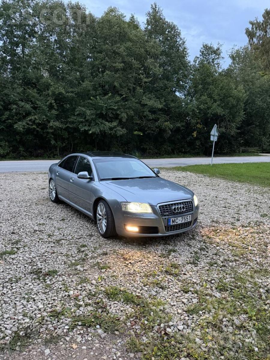 Pelēks Audi A8 2008 Rīga, ar dzinēja tilpumu 3.00 L un nobraukumu 446 tūkst. km par 6500 €, foto 7 vietnē AUTOMOTO.COM.LV
