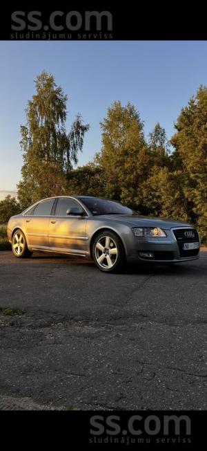 Серый Ауди А8 2008 в Рига, объемом двигателя 3.00 л и пробегом 284 тыс. км за 7000 €, фото  на AUTOMOTO.COM.LV