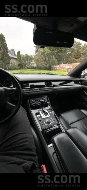 Pelēks Audi A8 2008 Rīga, ar dzinēja tilpumu 3.00 L un nobraukumu 284 tūkst. km par 7000 €, foto 10 vietnē AUTOMOTO.COM.LV