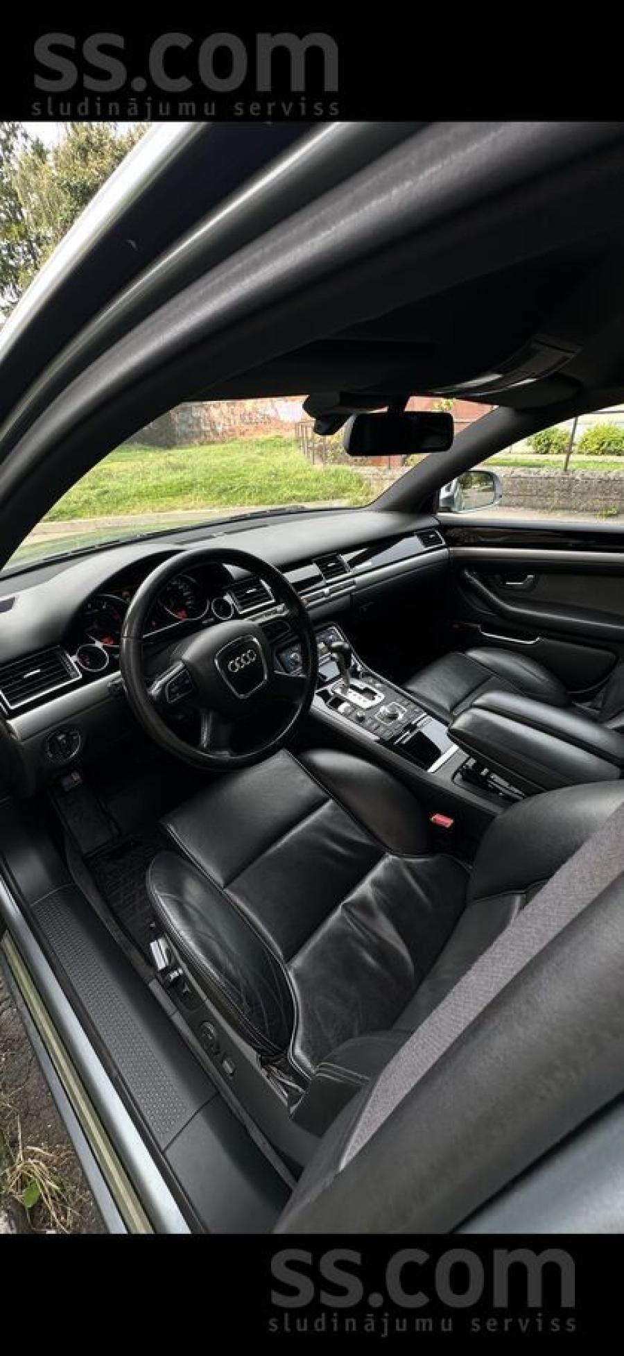 Pelēks Audi A8 2008 Rīga, ar dzinēja tilpumu 3.00 L un nobraukumu 284 tūkst. km par 7000 €, foto 11 vietnē AUTOMOTO.COM.LV