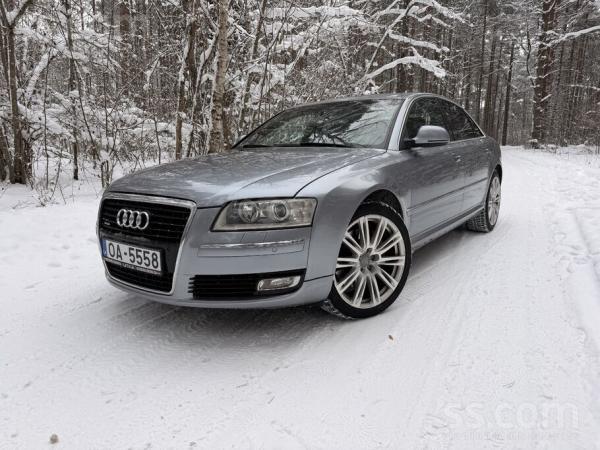 Ауди А8 2008 в Резекне на AUTOMOTO.COM.LV Серый Ауди А8 2008 в Резекне, объемом двигателя 3.00 л и пробегом 240 тыс. км за 7550 €, фото 1 на AUTOMOTO.COM.LV