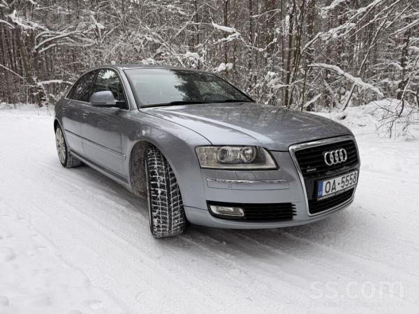 Ауди А8 2008 в Резекне на AUTOMOTO.COM.LV Серый Ауди А8 2008 в Резекне, объемом двигателя 3.00 л и пробегом 240 тыс. км за 7550 €, фото 3 на AUTOMOTO.COM.LV