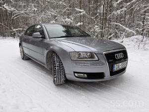 Grey Audi A8 2008 in Rezekne, with an engine capacity of 3.00 L and mileage of 240 thousand km for 7550 €, photo 3 on AUTOMOTO.COM.LV