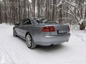 Grey Audi A8 2008 in Rezekne, with an engine capacity of 3.00 L and mileage of 240 thousand km for 7550 €, photo 6 on AUTOMOTO.COM.LV
