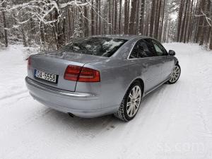 Grey Audi A8 2008 in Rezekne, with an engine capacity of 3.00 L and mileage of 240 thousand km for 7550 €, photo 7 on AUTOMOTO.COM.LV