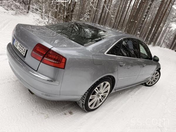 Ауди А8 2008 в Резекне на AUTOMOTO.COM.LV Серый Ауди А8 2008 в Резекне, объемом двигателя 3.00 л и пробегом 240 тыс. км за 7550 €, фото 8 на AUTOMOTO.COM.LV