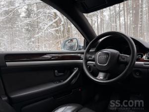Grey Audi A8 2008 in Rezekne, with an engine capacity of 3.00 L and mileage of 240 thousand km for 7550 €, photo 14 on AUTOMOTO.COM.LV