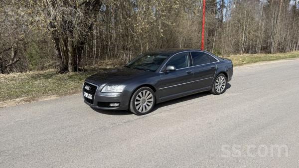 Серый Ауди А8 2009 в Рига, объемом двигателя 3.00 л и пробегом 370 тыс. км за 6500 €, фото 1 на AUTOMOTO.COM.LV