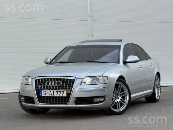 Grey Audi A8 2009 in Riga, with an engine capacity of 3.00 L and mileage of 0 thousand km for 7950 €, photo 1 on AUTOMOTO.COM.LV