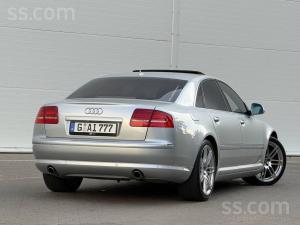 Grey Audi A8 2009 in Riga, with an engine capacity of 3.00 L and mileage of 0 thousand km for 7950 €, photo 3 on AUTOMOTO.COM.LV
