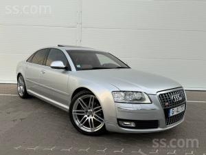 Grey Audi A8 2009 in Riga, with an engine capacity of 3.00 L and mileage of 0 thousand km for 7950 €, photo 4 on AUTOMOTO.COM.LV
