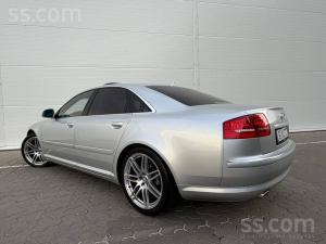 Grey Audi A8 2009 in Riga, with an engine capacity of 3.00 L and mileage of 0 thousand km for 7950 €, photo 5 on AUTOMOTO.COM.LV