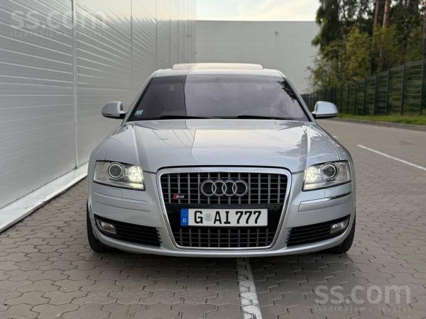 Grey Audi A8 2009 in Riga, with an engine capacity of 3.00 L and mileage of 0 thousand km for 7950 €, photo 7 on AUTOMOTO.COM.LV