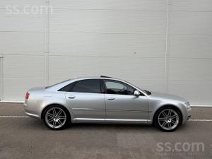 Grey Audi A8 2009 in Riga, with an engine capacity of 3.00 L and mileage of 0 thousand km for 7950 €, photo 10 on AUTOMOTO.COM.LV